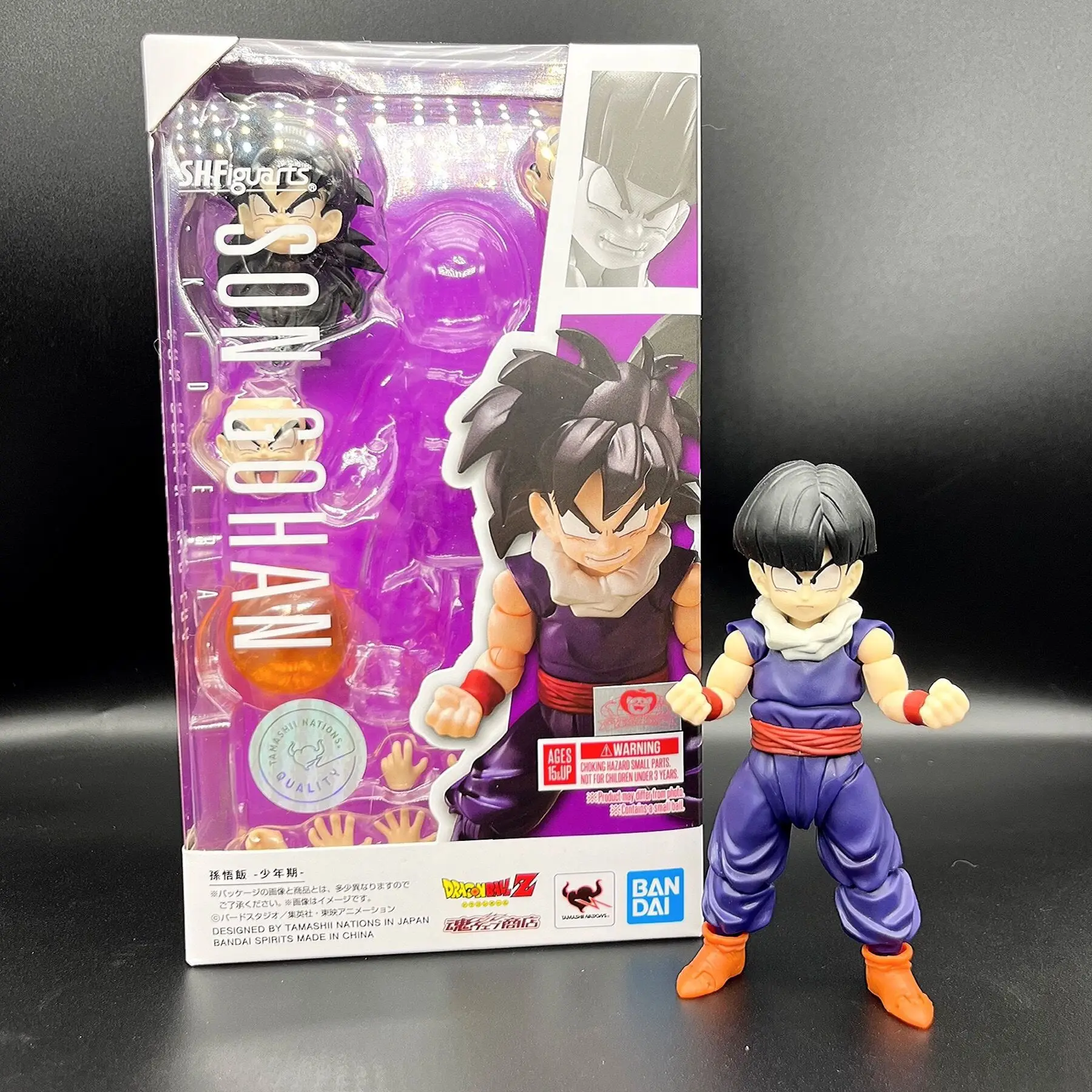 Bandai figura de acción de Pvc exclusiva Shf, 100% Original, Spirits S ...