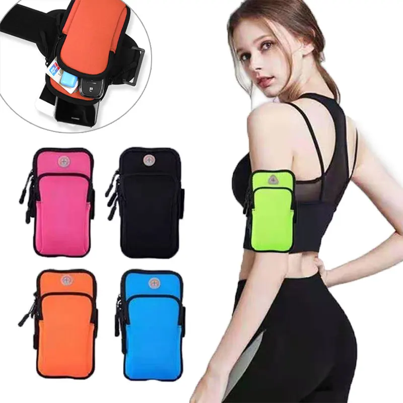 Outdoor Sports Fitness Arm Bag Protection Mobile Phone Arm Bag with ...