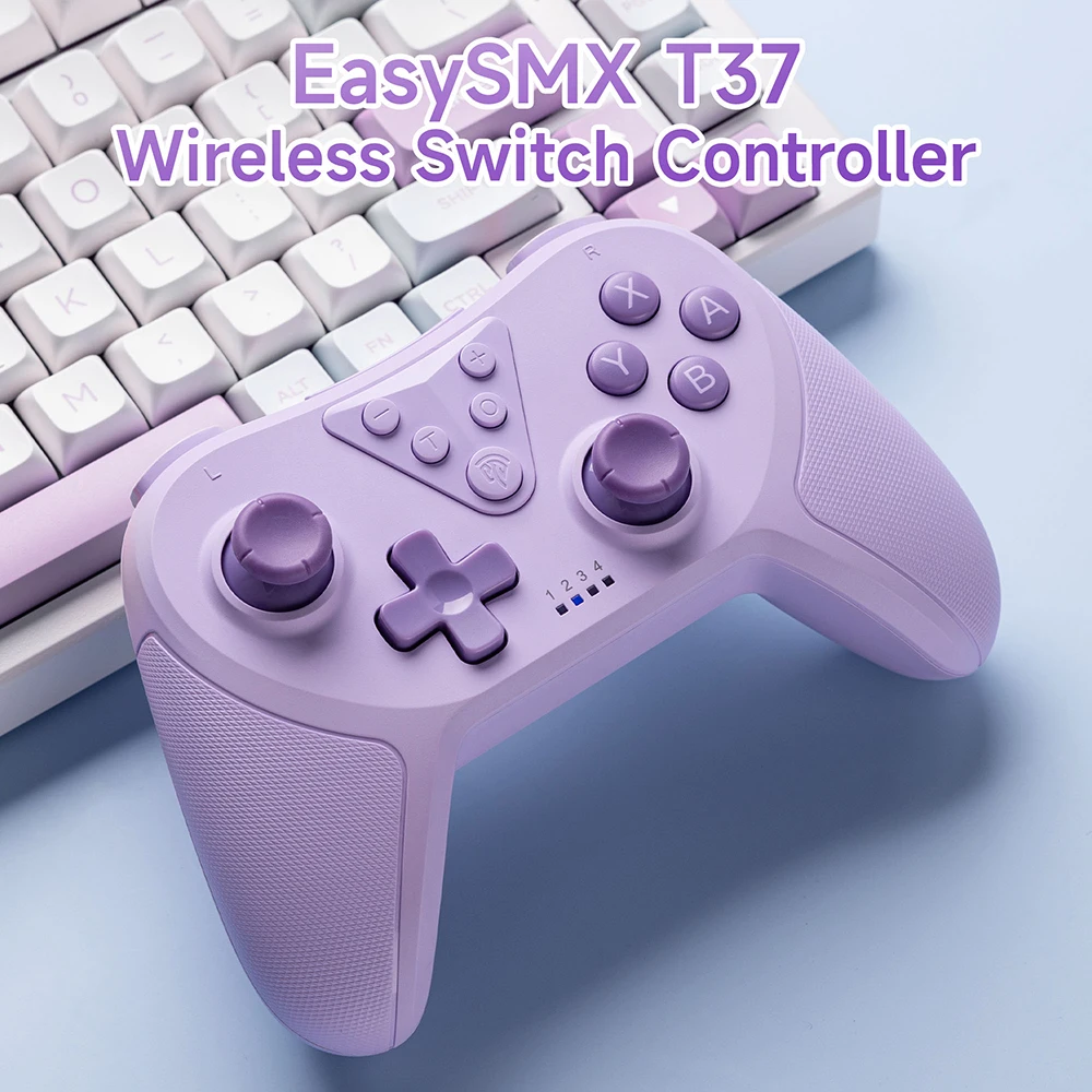 EasySMX-T37-Gamepad-sem-fio-Bluetooth-Gaming-Controller-para-Nintendo-Switch-OLED-Switch-Lite ...