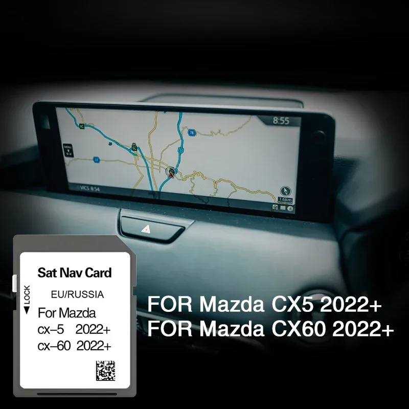 32GB-For-Mazda-CX-5-CX-60-2022-Europe-RUSSIA-SAT-NAV-GPS-Naviation-SD ...