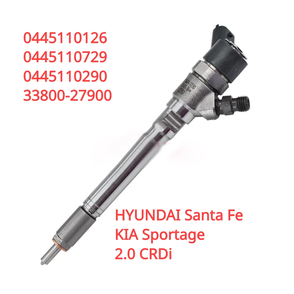 3380027900-0445110126-0445110290-New-Diesel-Fuel-Injector-For-HYUNDAI ...