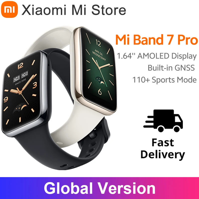 Global Version Xiaomi Mi Band 7 Pro Smart Bracelet 1.64" AMOLED 2.5D ...