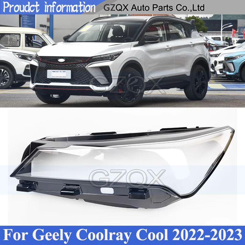 CAPQX For Geely Coolray Cool 2022-2023 Front Bumper Headlight Cover ...