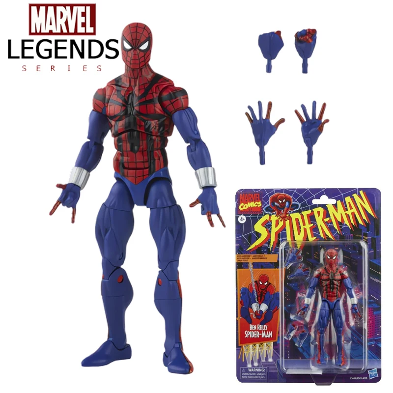 ML-Legends-Spider-Man-Ben-Reilly-Action-Figure-Toys-6-Inch-Spiderman ...