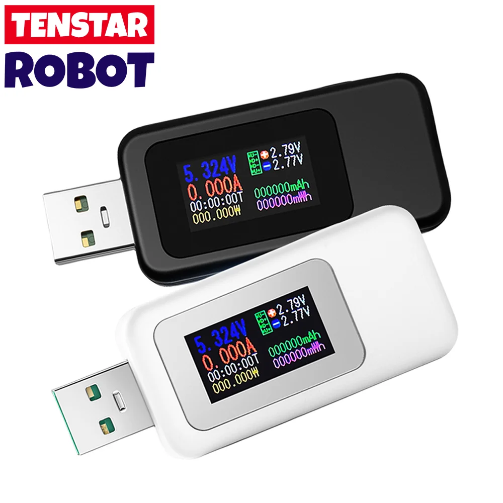 10-in-1-USB-Tester-DC-Digital-Voltmeter-Amperimetro-Current-Voltage ...