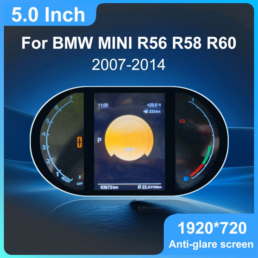 For BMW MINI R56 R58 R60 2007-2014 Series Digital Cluster Dashboard ...