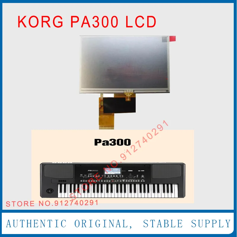 Original-5-Inch-LCD-For-Korg-PA300-LCD-Display-Screen-With-Touch-Panel ...