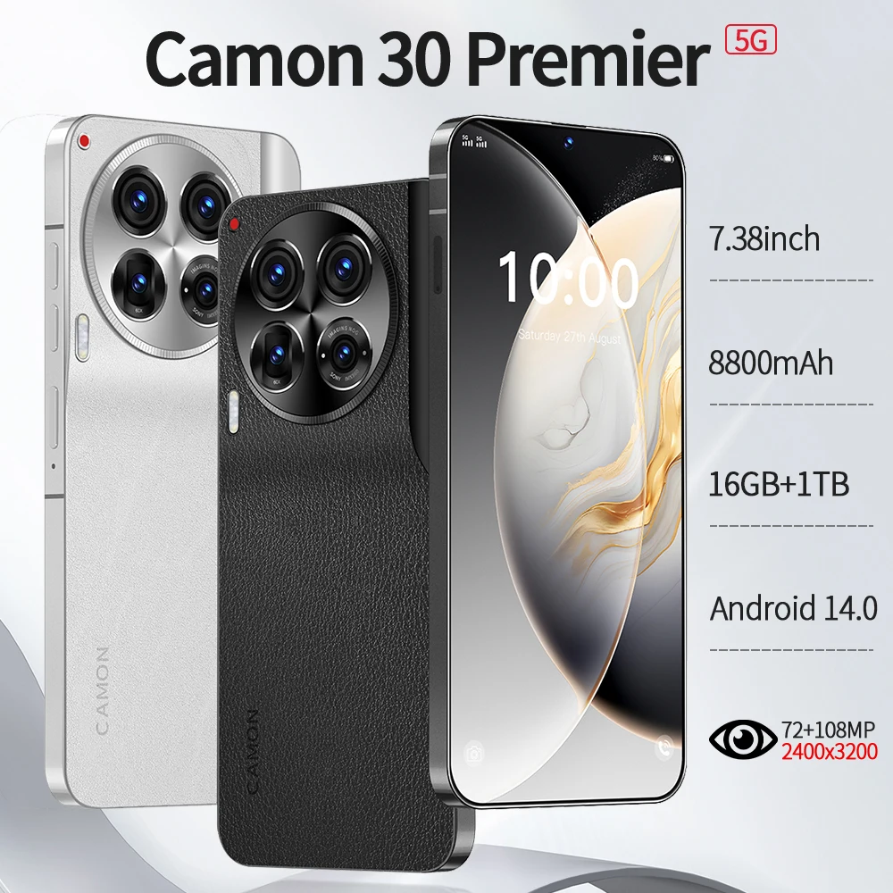 2024-Original-Camon-30-Prem-Smartphone-5G-7-3-pantalla-completa-8800mAh ...