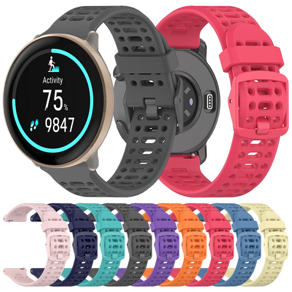 20mm 22mm Silicone Strap for POLAR IGNITE 3 2 Smartwatch Band POLAR ...