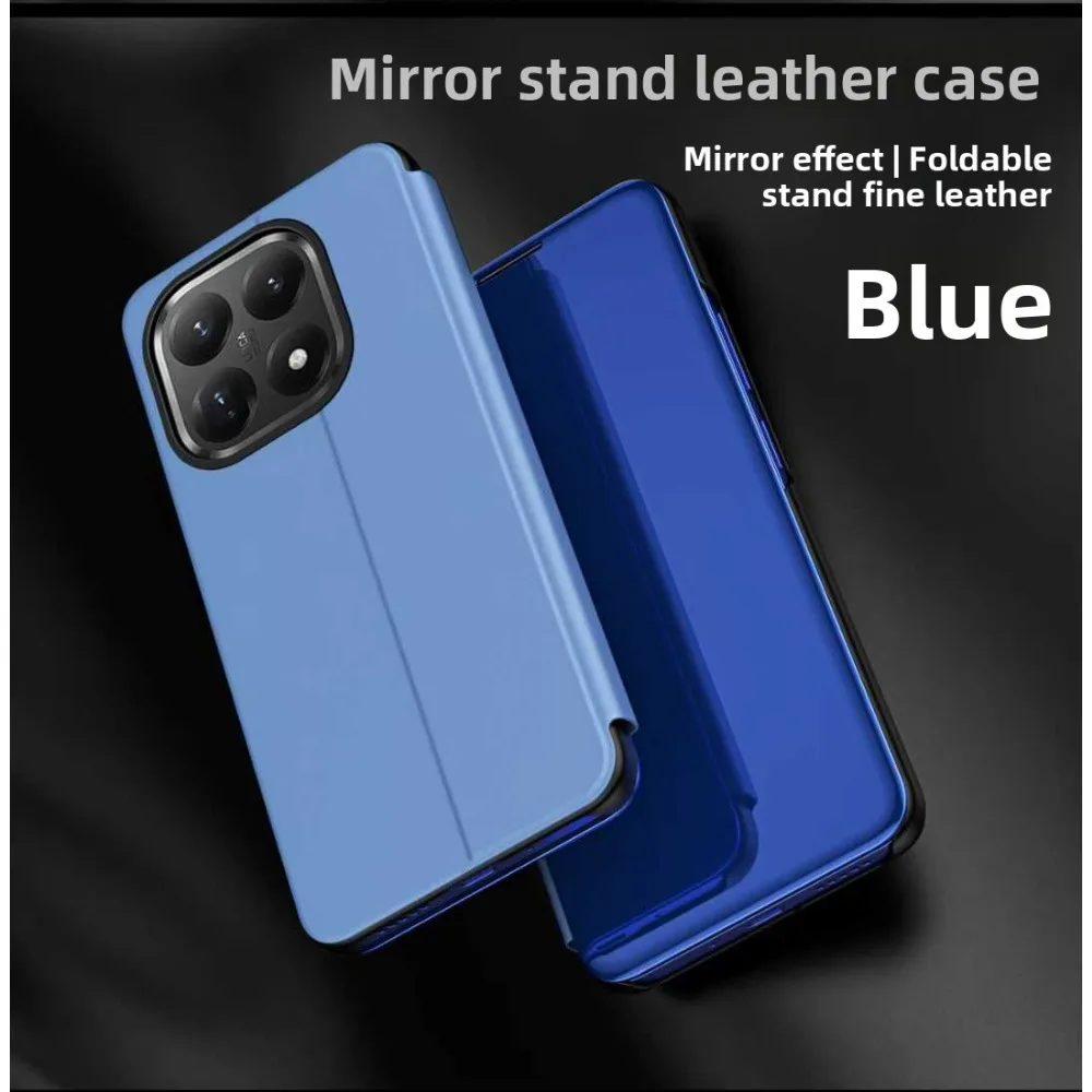 Luxury Mirror Flip Phone Case For Xiaomi 15T Pro 14T 13T Pro POCO C85 ...