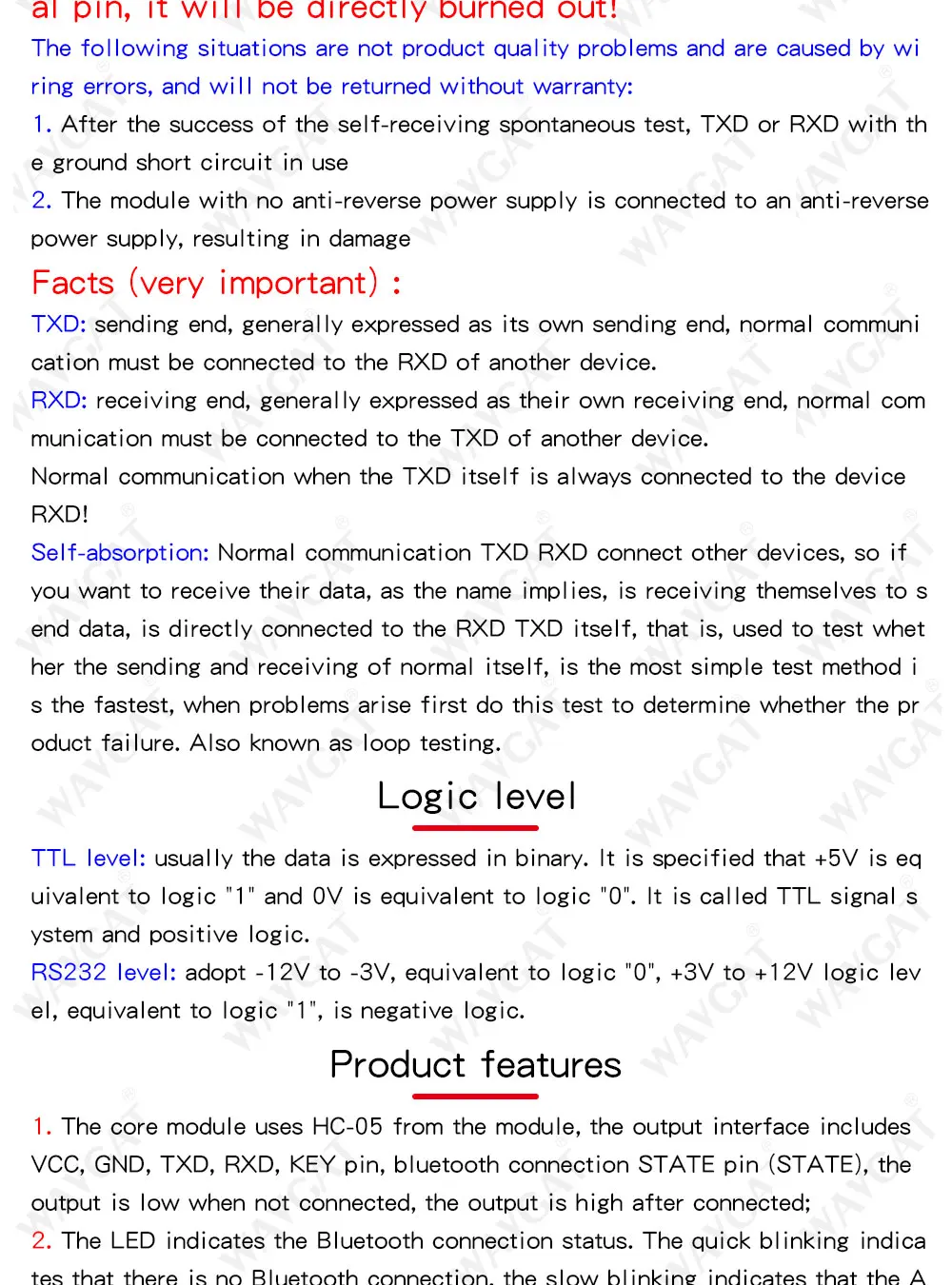 Circuits intégrés,HC-06 SMD--Module Esclave Transmetteur Bluetooth Hc ...