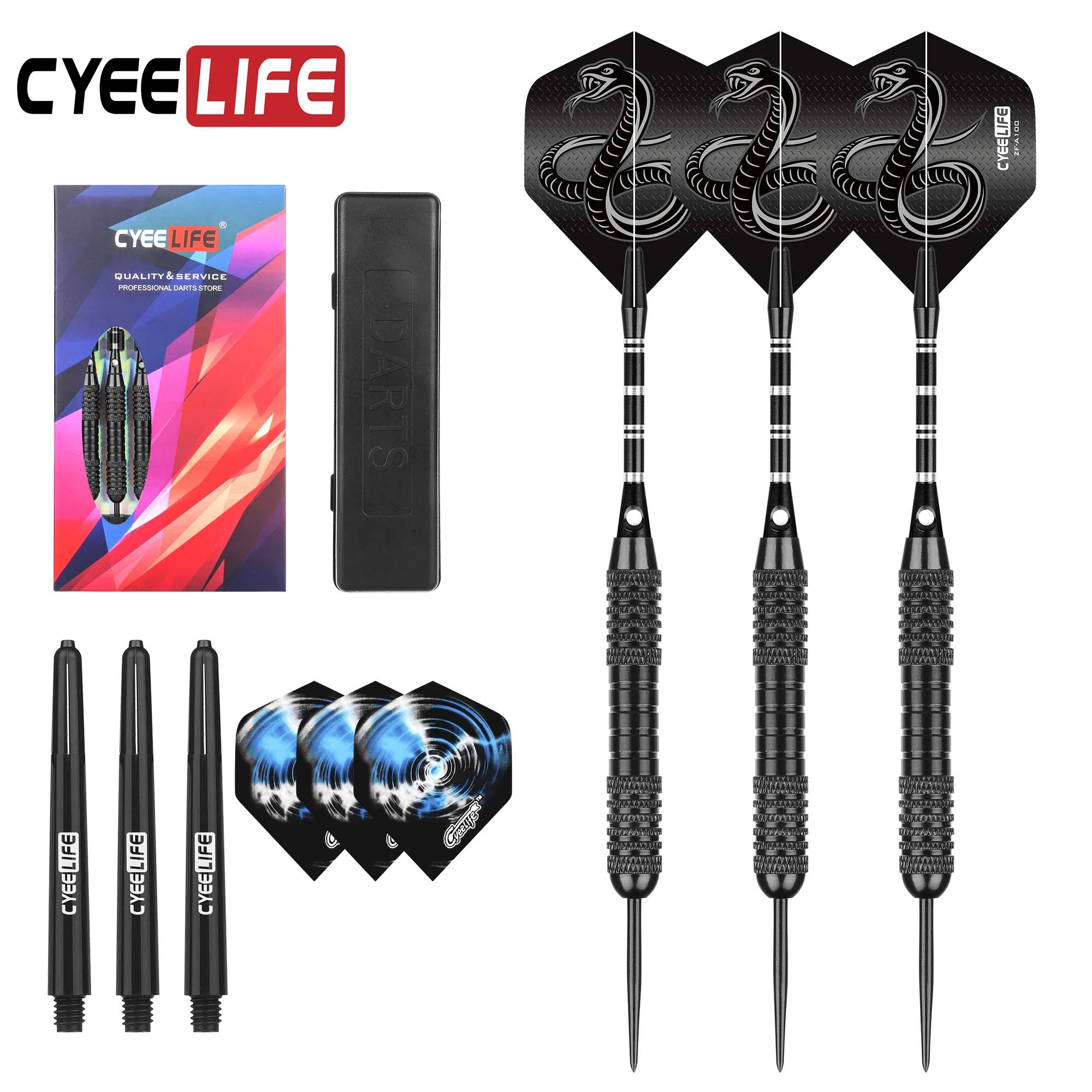 CyeeLife 20G hard steel needle dart training integrated fall resistant ...