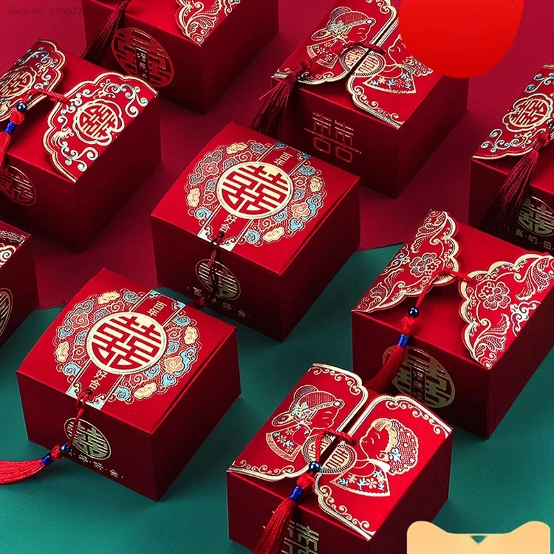 50pcs-Retro-Red-Chinese-Style-Candy-Boxes-Wedding-Gifts-for-Guests ...