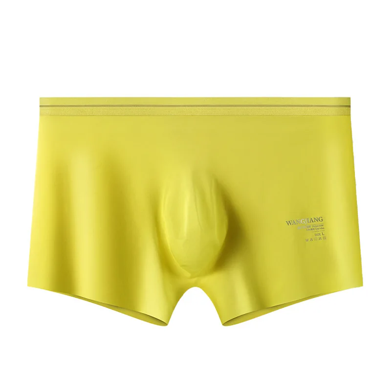 Boxer-shorty,Ice InjBoxer pour homme,culotte respirante,grand boxer ultra fin,sous-vêtement sexy ...