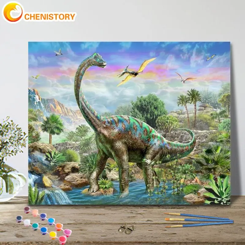 Dinosaur Painting