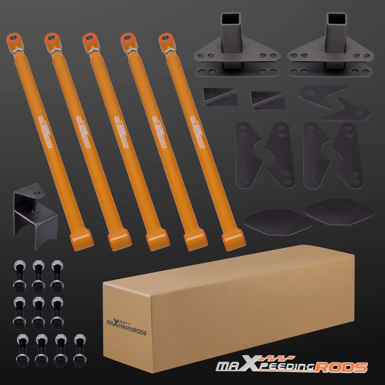 4-Link-Weld-On-Parallel-Rear-Suspension-For-Rod-Rat-Truck-Classic-Car ...