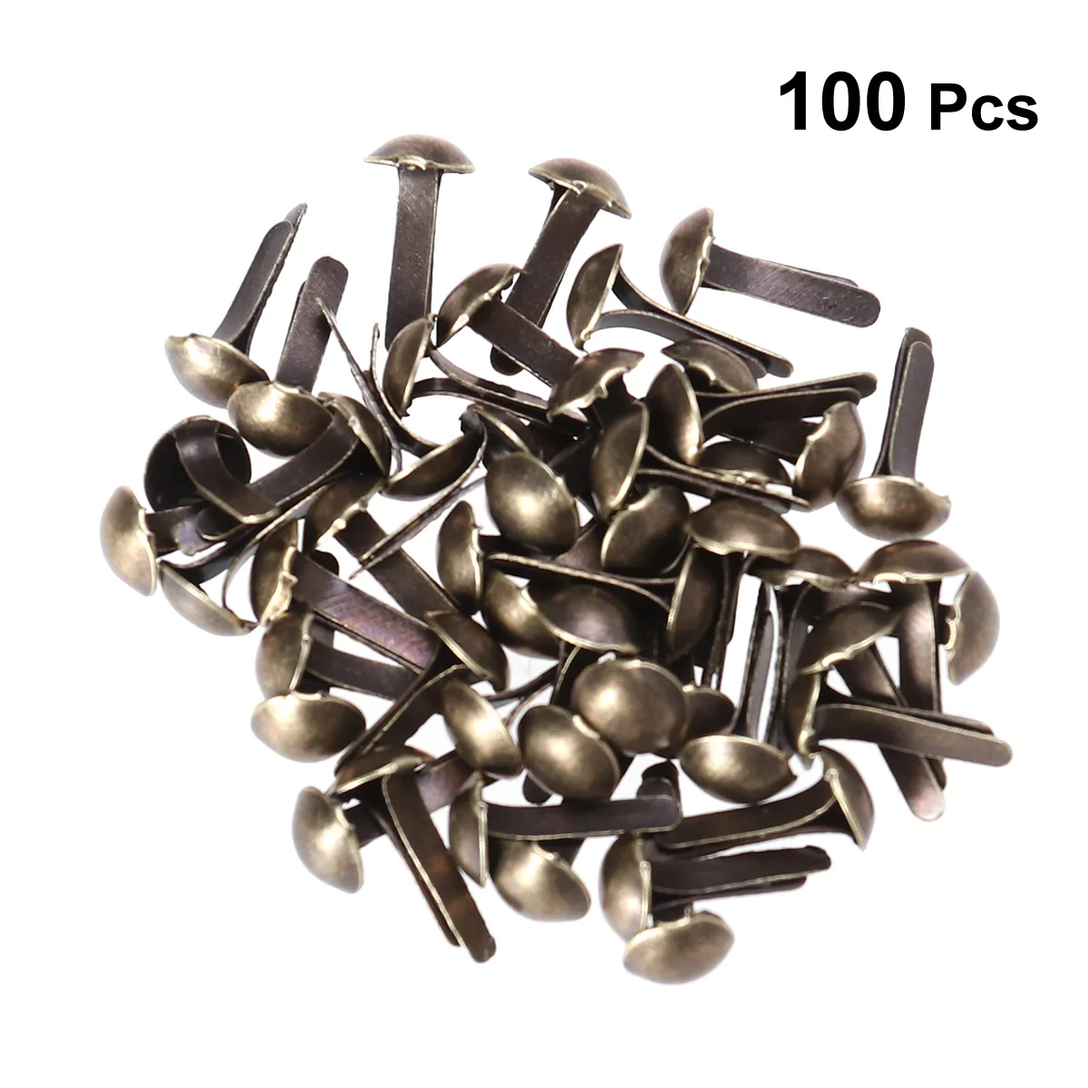 100pcs-Round-Iron-Metal-Brad-Studs-Spikes-Scrapbooking-Embellishment ...
