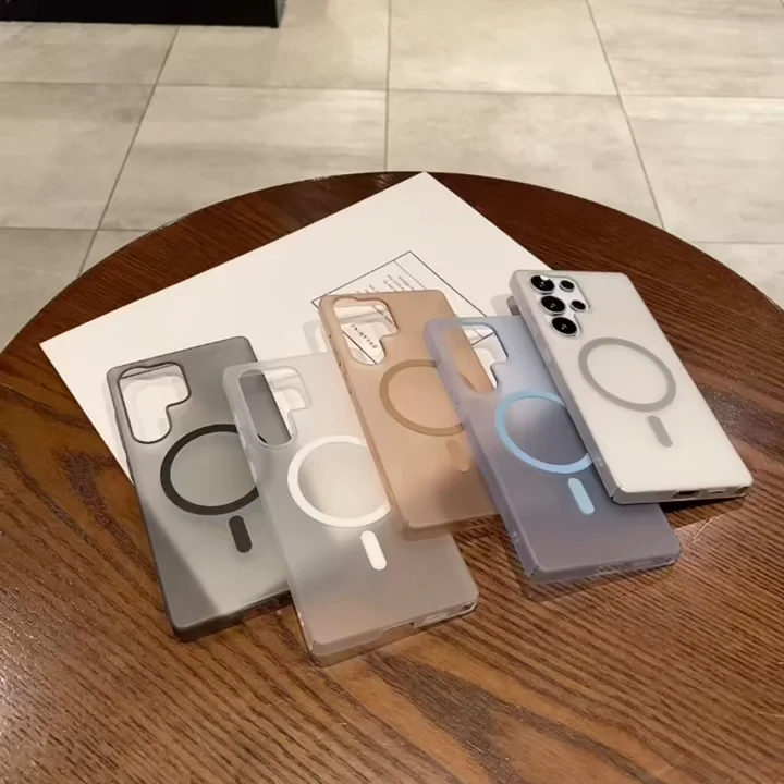 Slim Matte Clear Magnetic For Magsafe Case For Samsung Galaxy A15 4G 5G ...