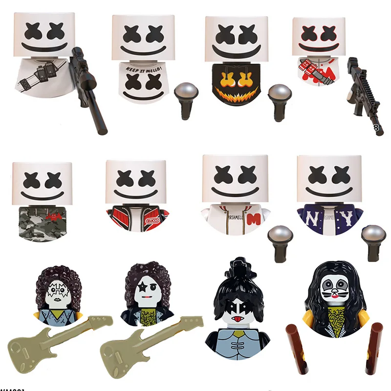 Lego Kiss Rock Band