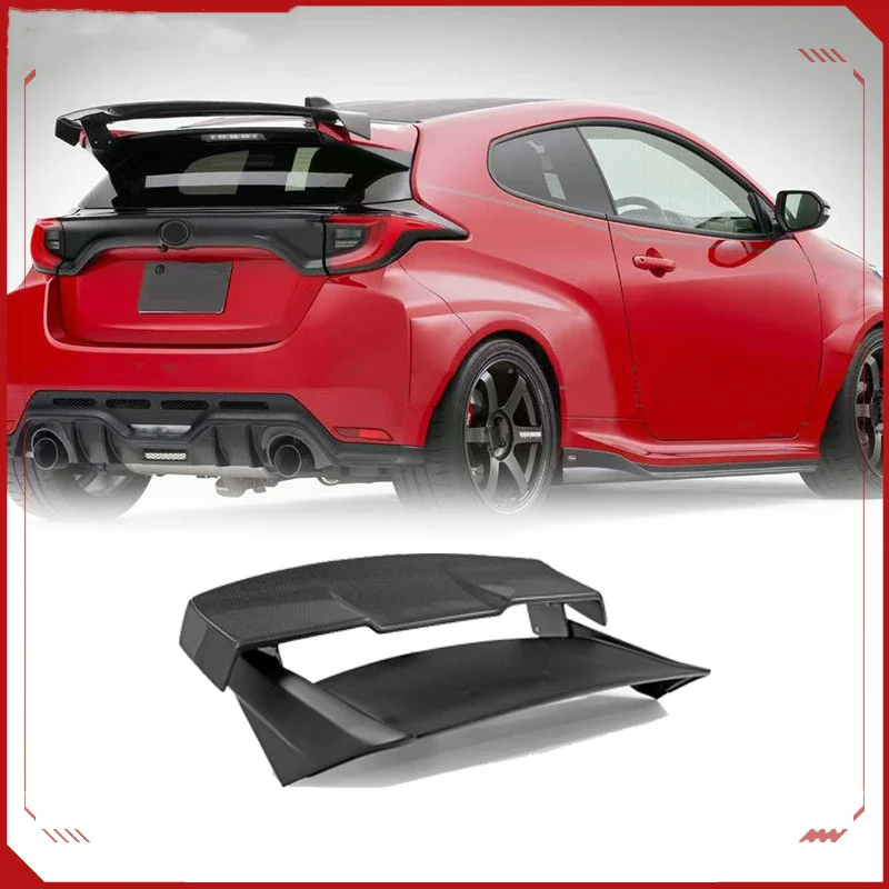 half Carbon fiber Tail Wing for Toyota GR Yaris modified Rear spoiler ...
