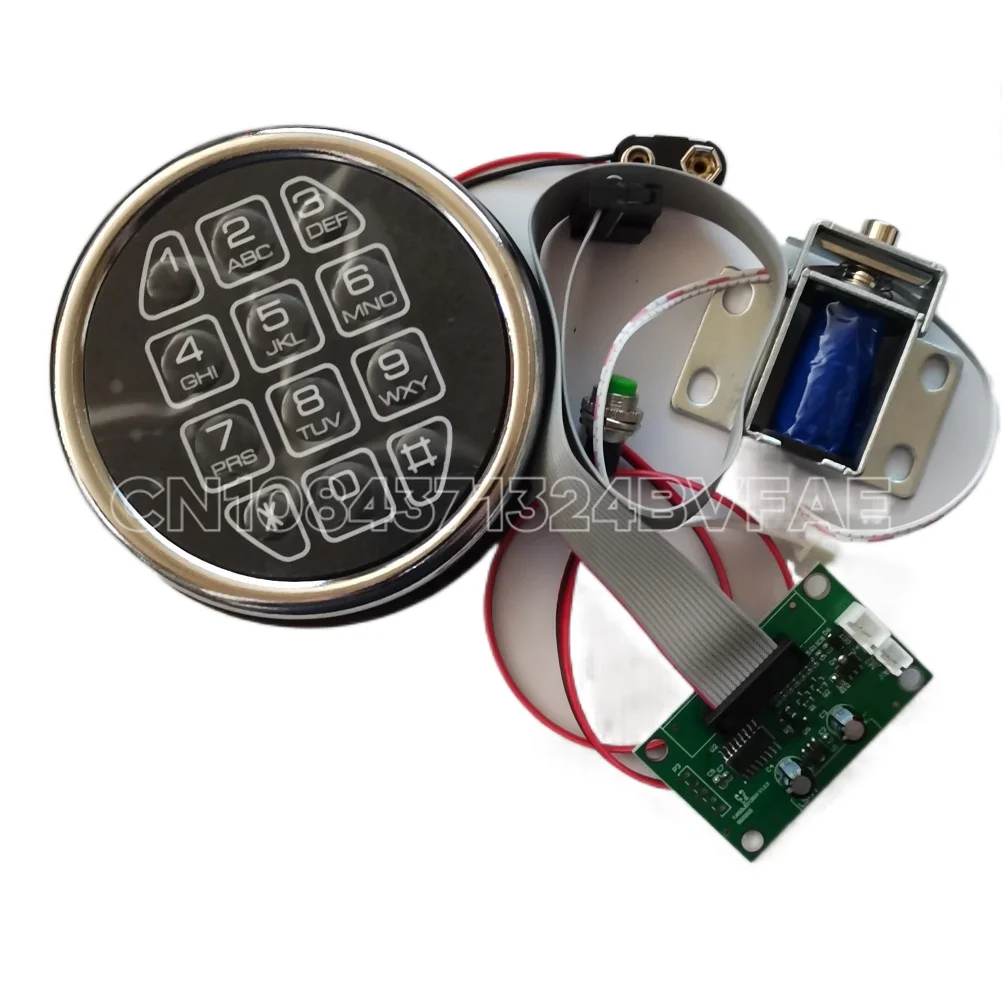 Electronic-key-password-lock-mechanical-safe-changed-to-electronic ...