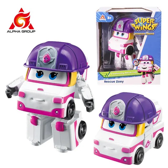 Super Wings 5 Inches Transforming Jett Dizzy Donnie Deformation ...