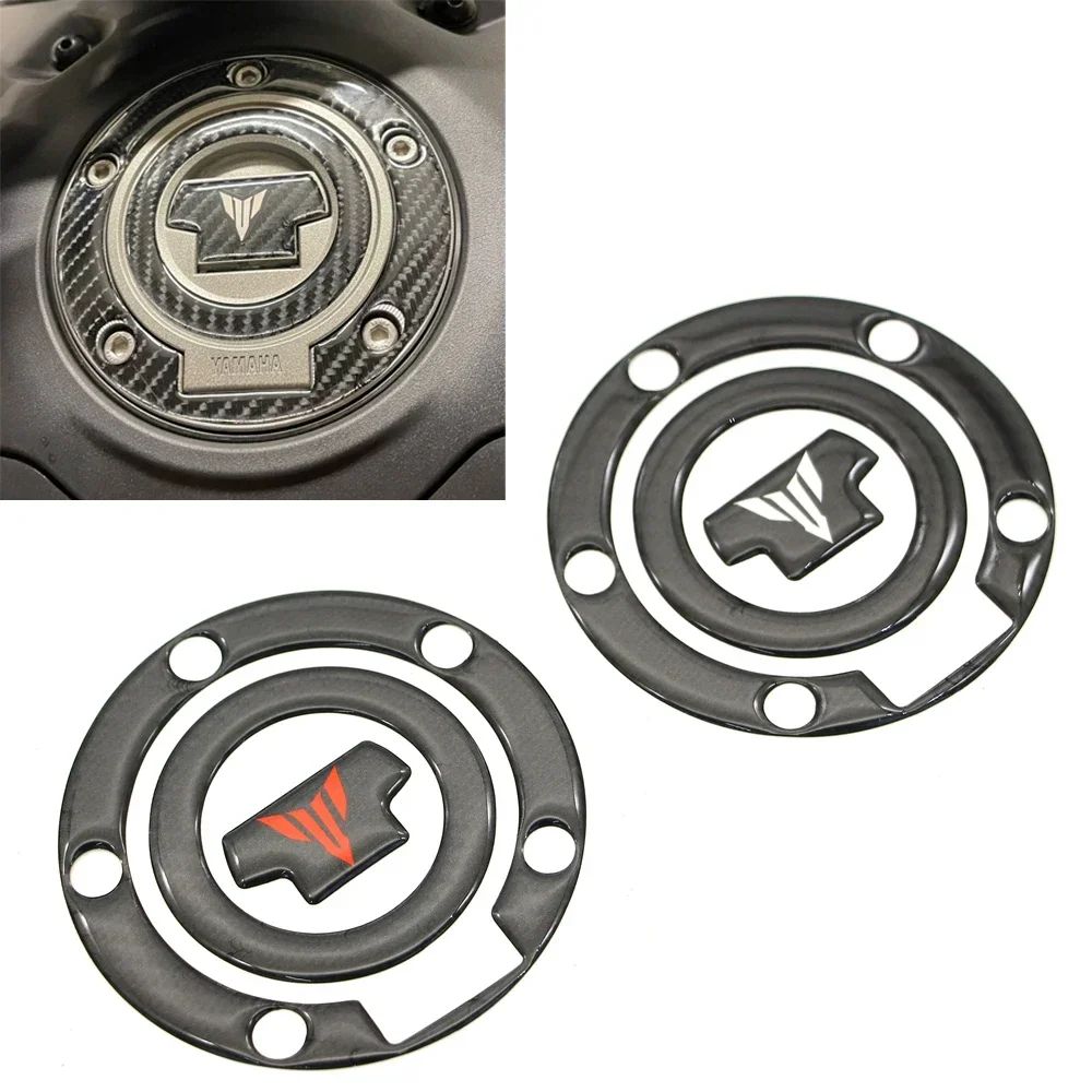 3D Carbon Fiber Motorcycle Fuel Tank Pad Cover Protector Decal Stickers ...