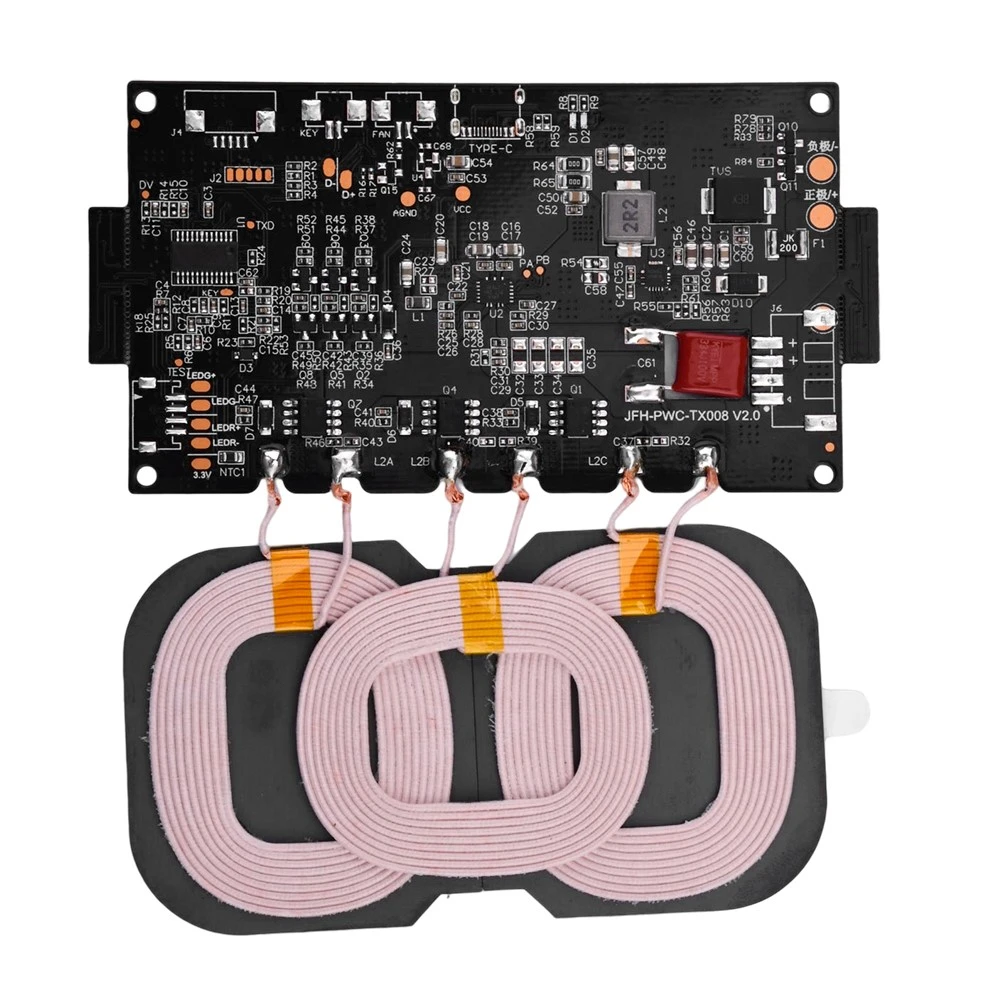 18W/20W High Power 5V 12V Fast Charging Wireless Charger Transmitter ...