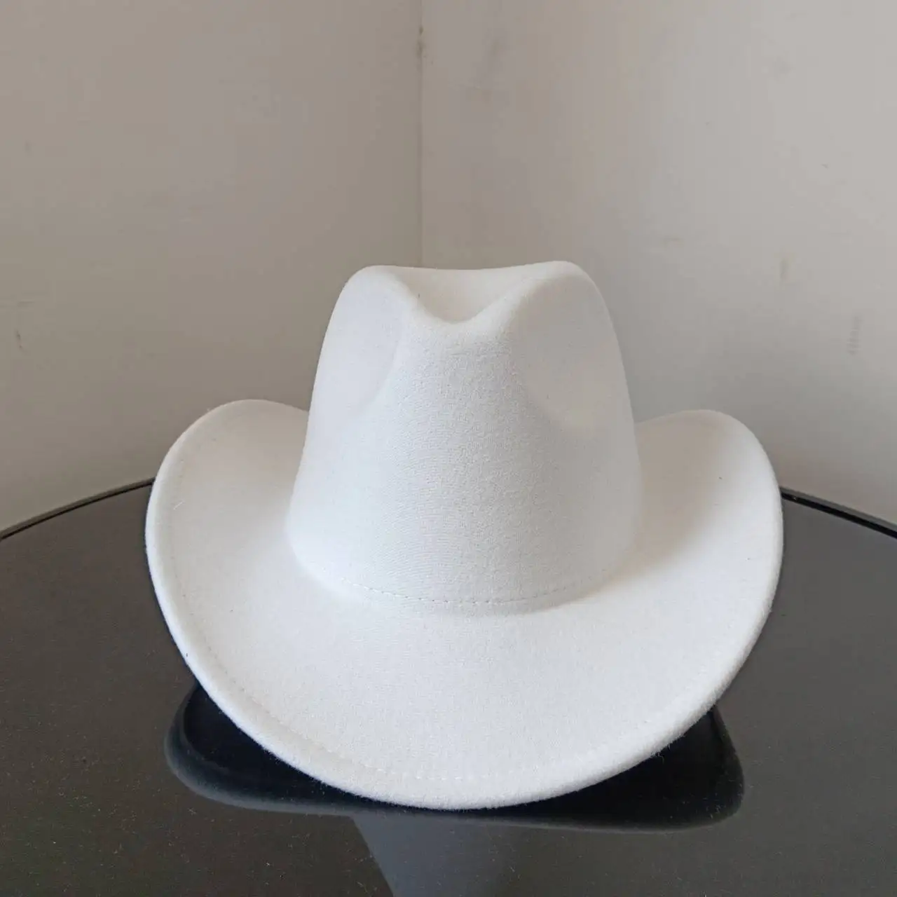Cowboy-hat-cow-head-accessories-cowboy-hat-monochrome-felt-hat-men-and ...