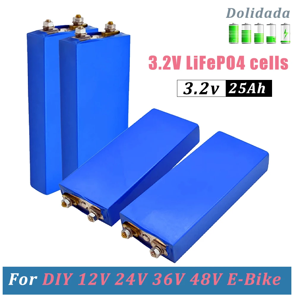 25000mah 3.2v 25ah Lifepo4 Battery Cell Lithium Iron Phosphate Deep ...