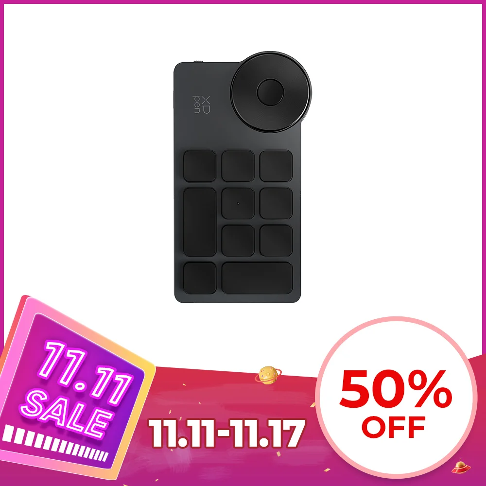 XPPen-Wireless-Shortcut-Remote-Express-Key-Bluetooth-5-0-Customizable ...