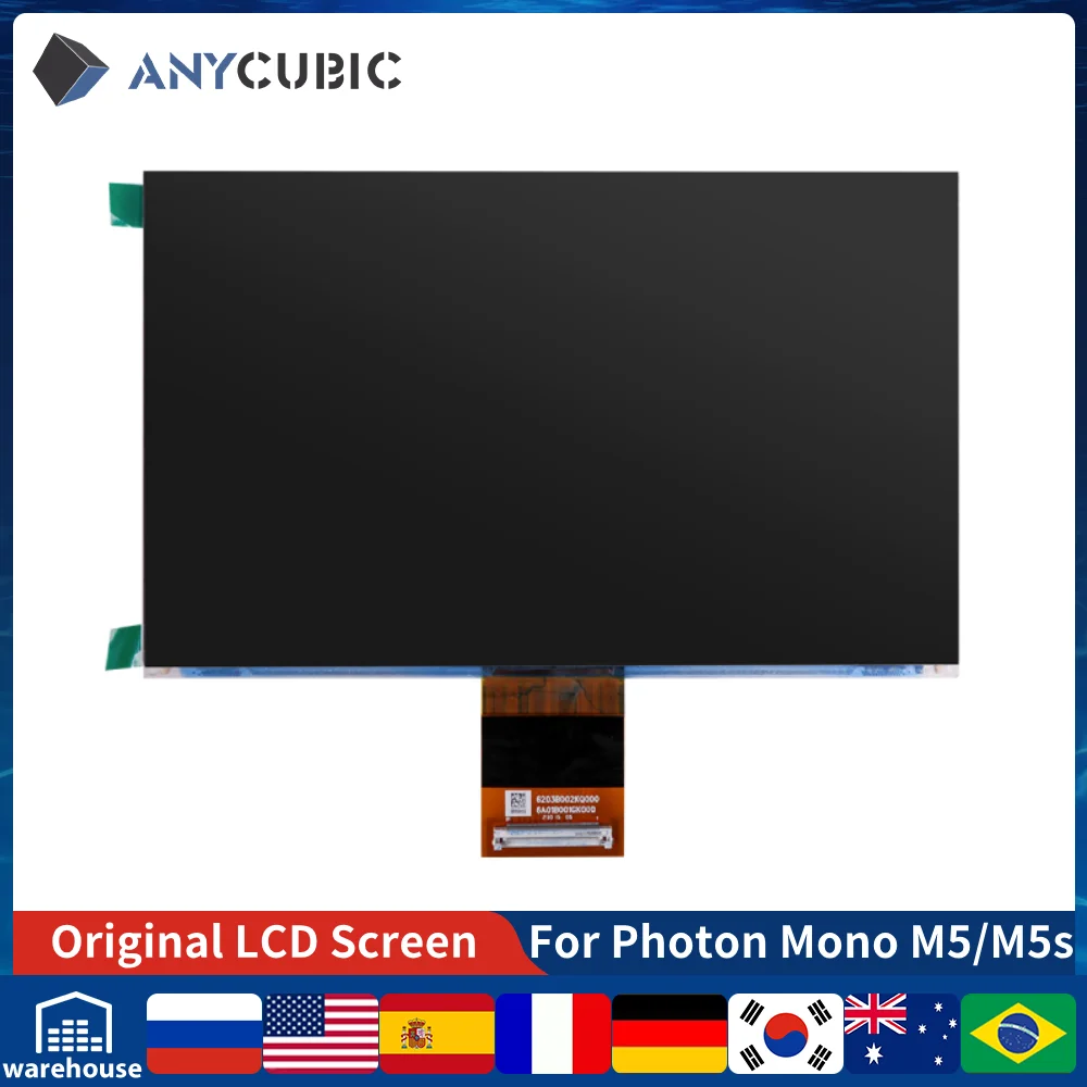 ANYCUBIC-3D-Printer-Parts-Original-LCD-Screen-10-1-inch-Monochrome ...