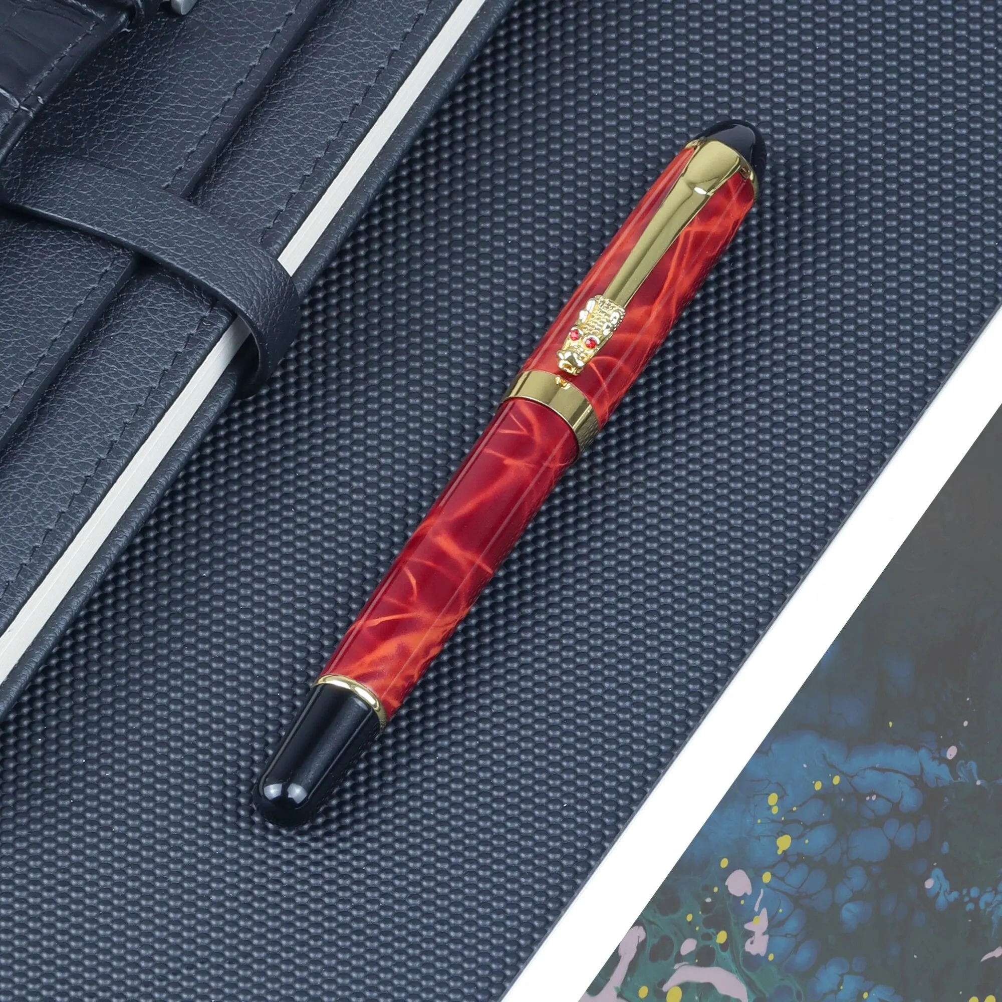 1 PC Luxurious Metal Business Style Fountain Pen - Perfect Gift Or ...