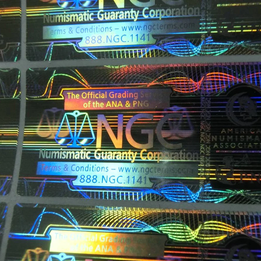 4-pieces-New-High-Graded-Hologram-Collectibles-coin-Holder-NGC-Grading ...