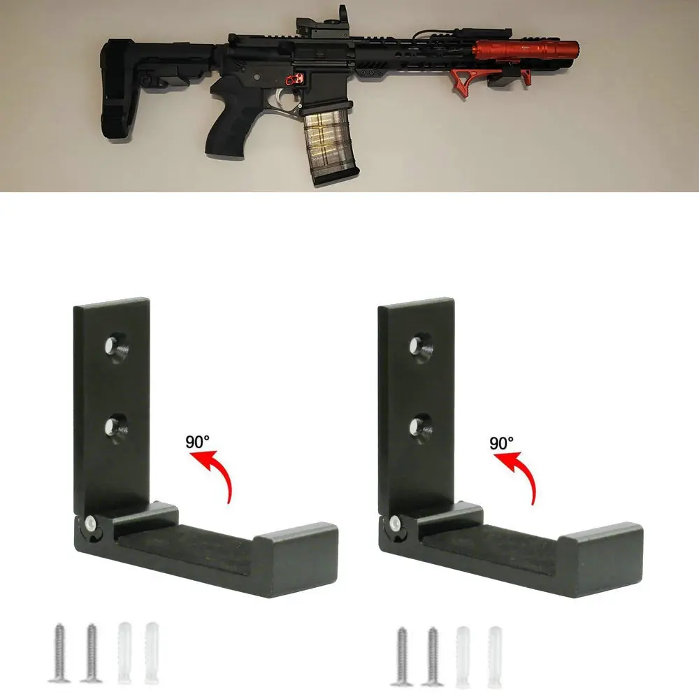 Gun-Hooks-Folding-Indoor-Gun-Racks-with-Padding-for-Hanging-or-Storing ...