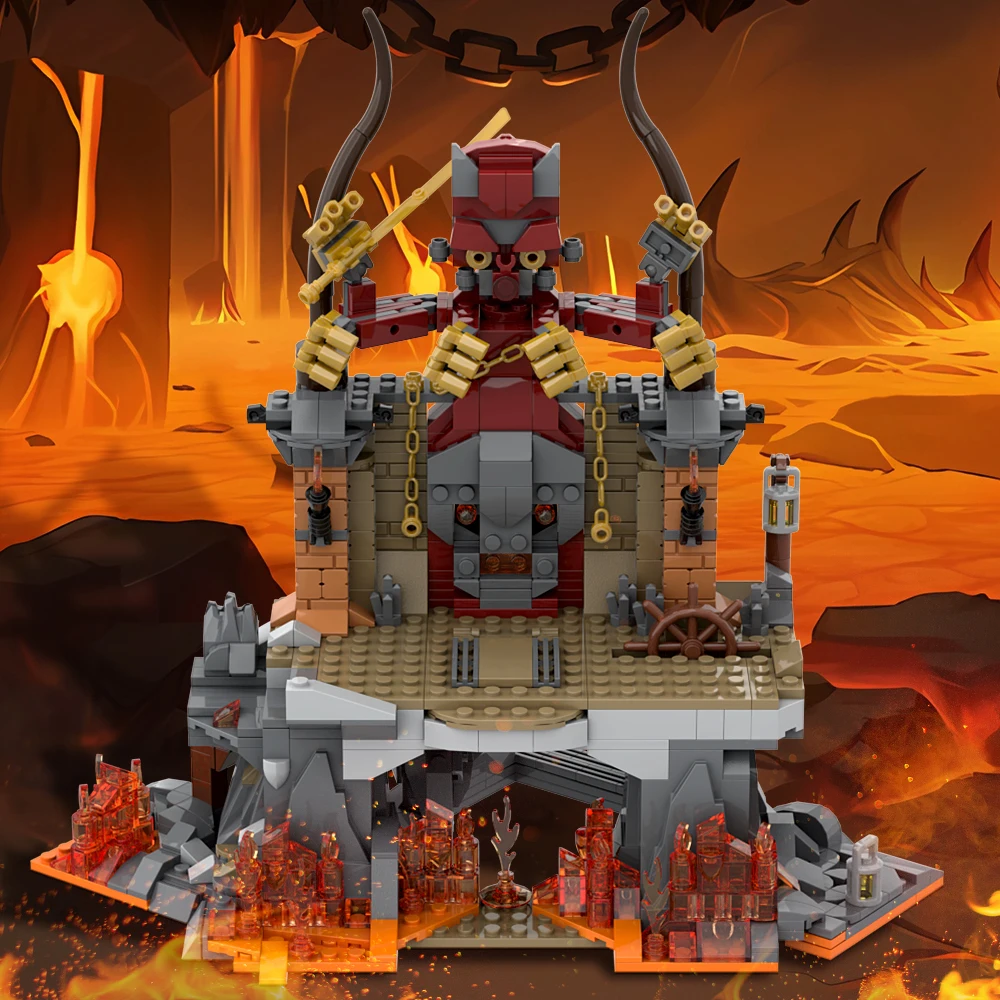 MOC-Movie-Indiana-Jones-Temple-of-Doom-Bricks-Raiders-of-The-Lost-Ark ...