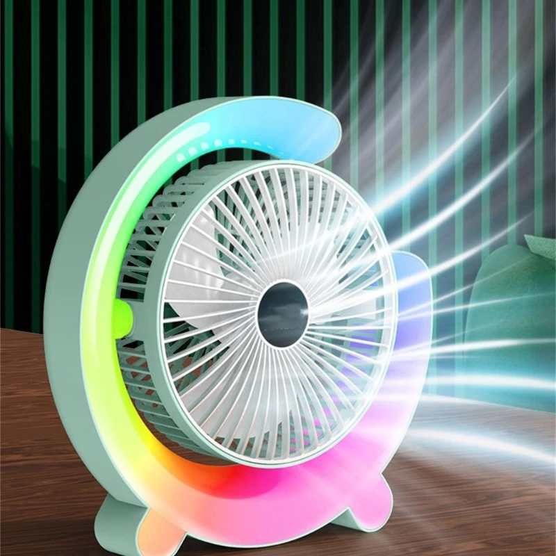 Desk-Fan-Plastic-Table-Fan-USB-Fan-3-Speed-Air-Cooling-Fan-with ...