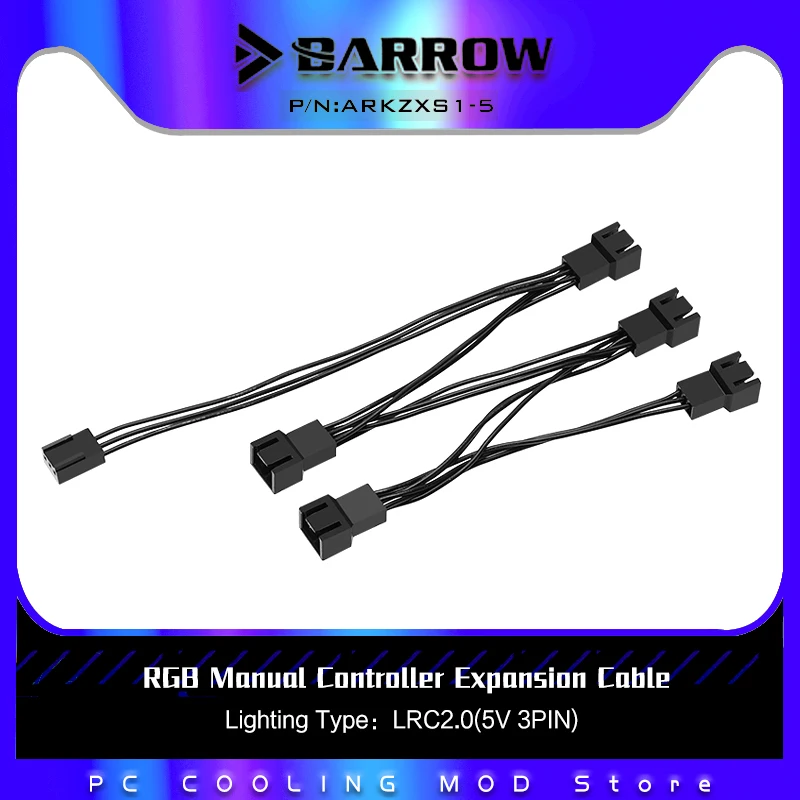 Barrow-RGB-Splitter-Lighting-1-to-4-Expansion-Cable-Hub-Small-3P-For ...