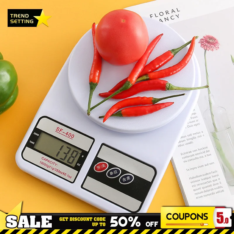 5-10KG-Portable-Kitchen-Scale-High-Precision-Household-Baking-Scale-Medicine-Health-Food ...