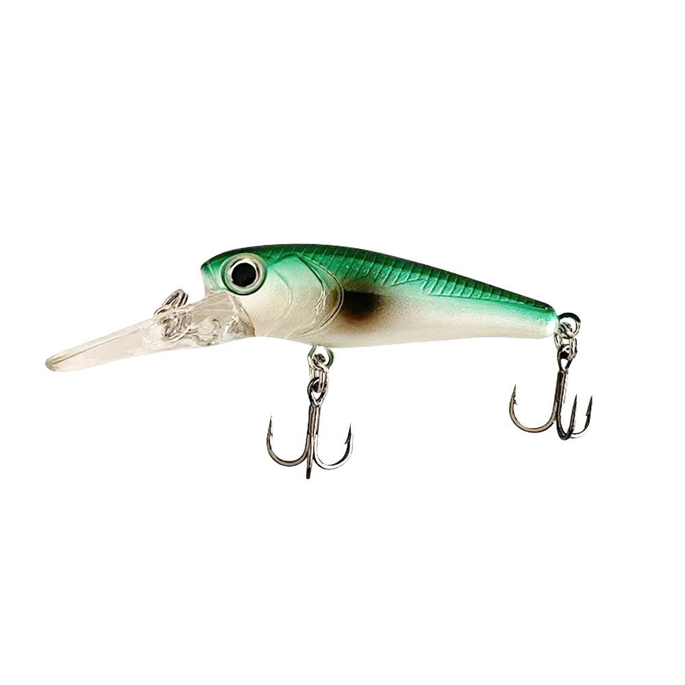 1pcs Floating Minnow 40mm 2.7g Plug Hard Bait Fishing Lures High ...
