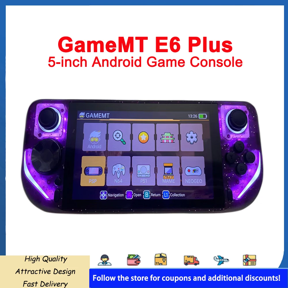 E6-Plus-Handheld-Game-Console-2GB-32GB-RK3566-SoC-NEOGEO-MAME-N64-PSP ...