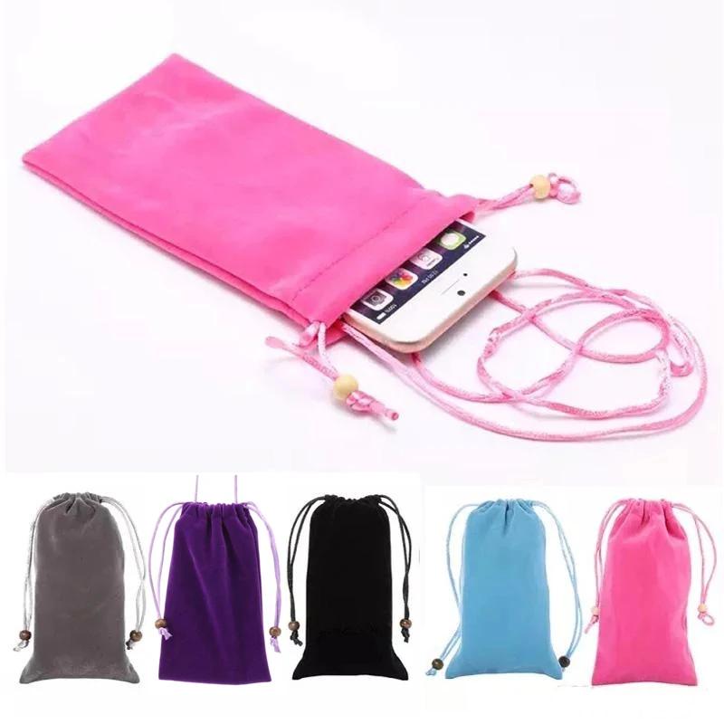 Universal-Velvet-Bag-Phone-Pouch-Case-for-Xiaomi-Mi-A1-A2-Lite-A3-Max-2 ...