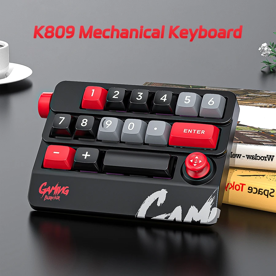 19-Key-RGB-Programming-Macro-Custom-Keyboard-Rocker-Knob-Mini-Button ...