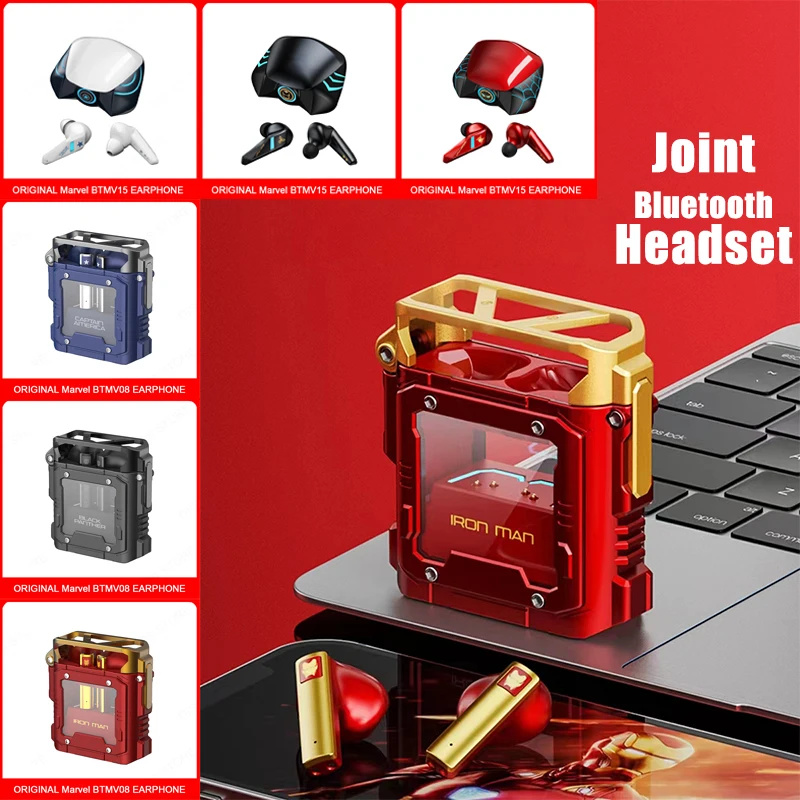 Marvel Iron Man Tws Wireless Bluetooth Headphones Captain America ...