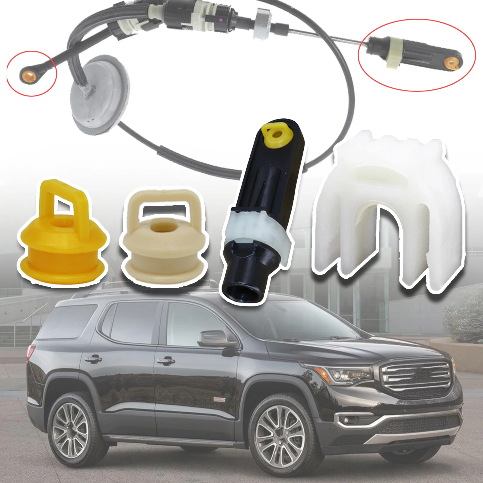 Automatic Transmission Shift Cable For GMC Acadia Linkage Bushing ...