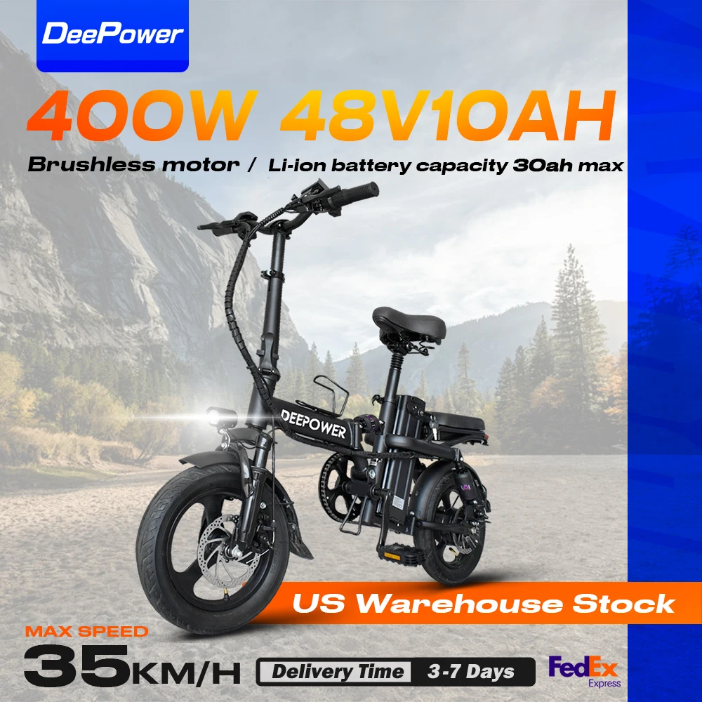 DeePower-K300-Mini-Electric-Bike-for-Adults-Folding-Ebike-Electric ...