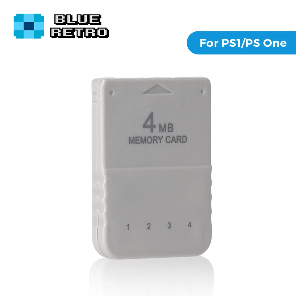 BlueRetro 1PC/2PC 4M Memory Card For PS1 Save Game Card For ...