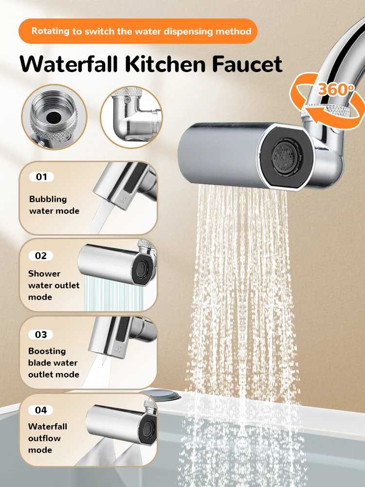 Small-Flying-Rain-Faucet-Kitchen-Vegetable-Washing-Shower-Faucet-Four ...