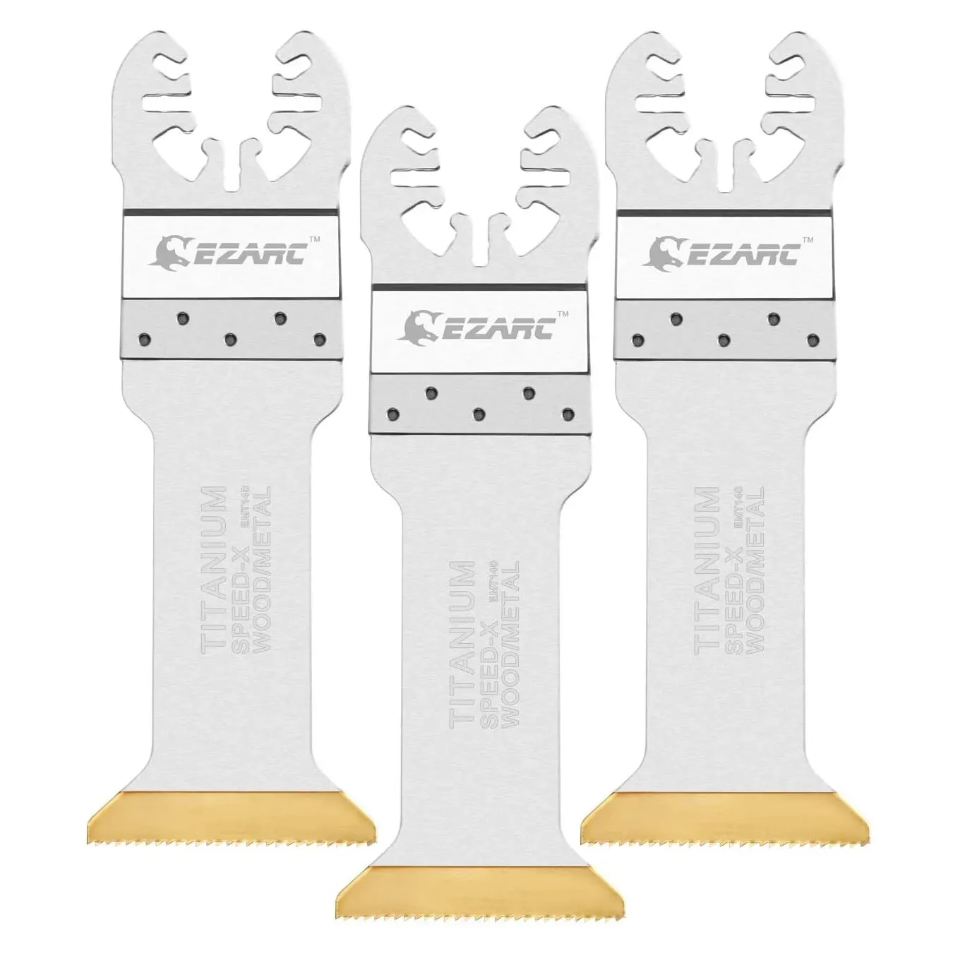 EZARC-3PCS-Titanium-Oscillating-Multitool-Blades-Standard-Long-Power ...