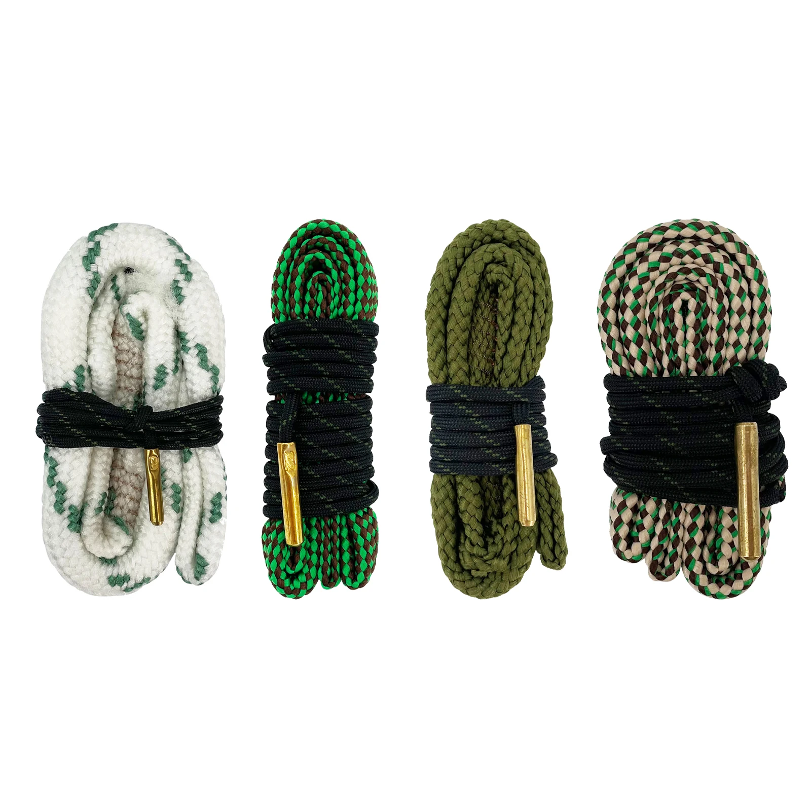 4-Pack-Combo-Gun-Snake-Bore-Cleaning-Snake-Barrel-Brush-Rope-for-12 ...